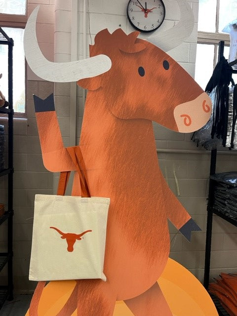 Longhorn Canvas Tote – UT Document Solutions